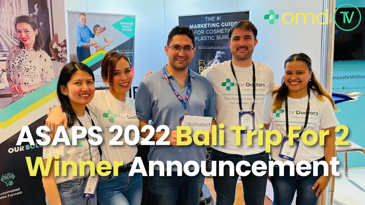 ASAPS 2022 Bali Trip For Two Winner Announcement | OMD